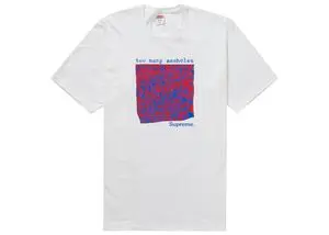 Supreme Too Many Assholes Tee Shirt - White