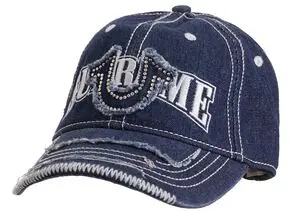 Supreme True Religion 6panel Cap - Denim