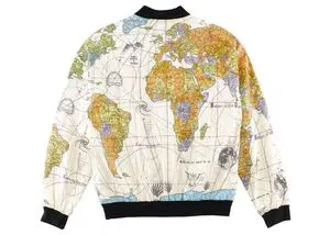 SAINT MXXXXXX X Dr. Woo World Map Jacket