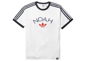 NOAH X Adidas Core Logo Ringer Tee Shirt