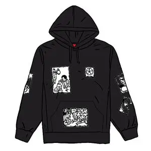 Supreme Checked Sweatshirts Hoodies For Men