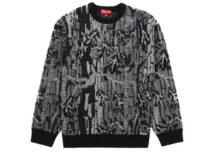 Supreme Trebark Camo Knit Sweater