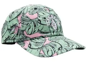 HARVEY NICHOLS Bands Dad Cap - Green/rose Smoke