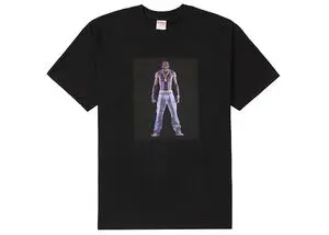 Supreme Tupac Hologram Tee Shirt - Black