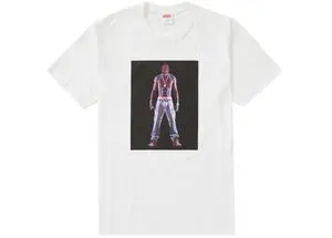 Supreme Tupac Hologram Tee Shirt - White