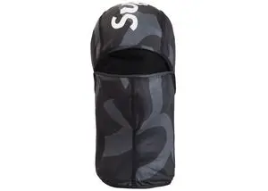 Supreme Tribal Camo Balaclava - Black