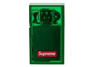 Supreme Tsubota Pearl Hard Edge Lighter - Green