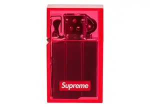 Supreme Tsubota Pearl Hard Edge Lighter - Neon Pink