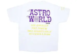 TRAVIS SCOTT Astroworld La Exclusive T-shirt - White