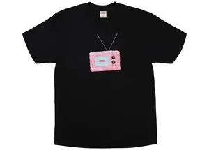 Supreme Tv Tee Shirt - Black
