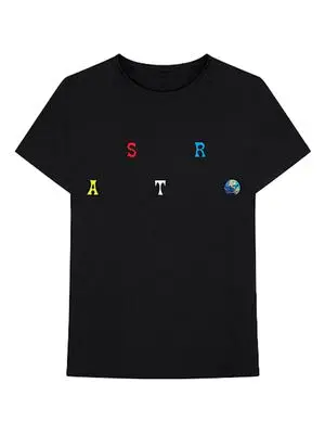 TRAVIS SCOTT Astroworld Tee Shirt - Black