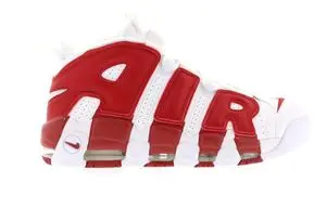 Nike Air More Uptempo Sneakers - White/varsity Red