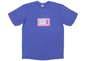 Supreme Tv Tee Shirt - Light Purple