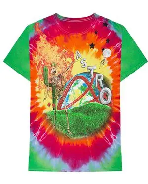 TRAVIS SCOTT Astroworld Smiley Tee Shirt