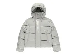 Trapstar Hyperdrive Technical Puffer Jacket - Light Grey