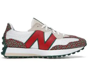 NEW BALANCE 327 Casablanca Red Monogram Sneakers