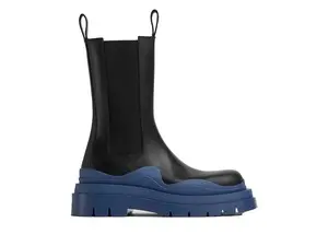 Bottega Veneta Tire Boots - Black/blue