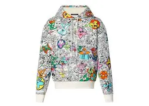 LOUIS VUITTON Monogram Comics Fleece Hoodie