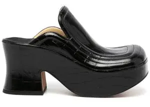 Bottega Veneta Wedge Clog - Black