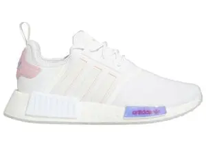 Adidas Nmd R1 Sneakers - Cloud White/cloud White/acid Red