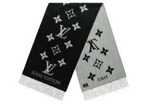 LOUIS VUITTON Reykjavik Scarf - Black