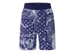 LOUIS VUITTON Monogram Bandana Shorts