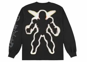 TRAVIS SCOTT Beetle Jack Long Sleeve Tee Shirt - Black