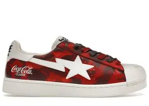A BATHING APE Skull Sta Coca Cola Sneakers