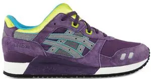 Asics Gel-lyte Iii Sneakers - Purple/grey/lime