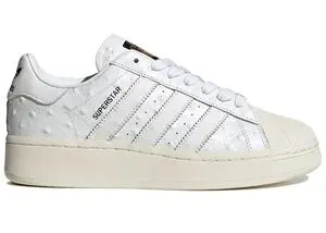 Adidas Superstar Xlg Ostrich Sneakers - Cloud White/gold Metallic