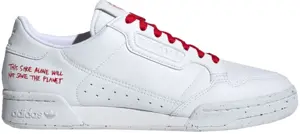 Adidas Continental 80 Clean Classics Sneakers - Cloud White/scarelet Red