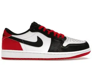 JORDAN 1 Retro Low Og Toe - White/black/varsity Red
