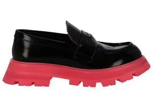 Alexander McQueen Wander Loafer - Black/pink