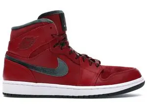 JORDAN 1 Retro Premier - Varsity Red/dark Army/white