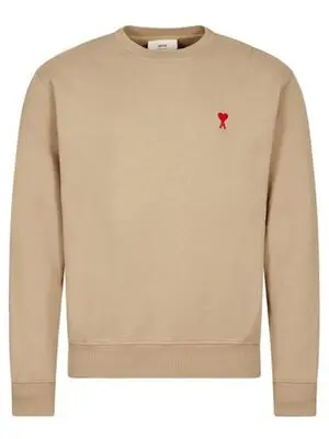 AMI Paris De Coeur Classic Fit Crewneck Sweatshirt