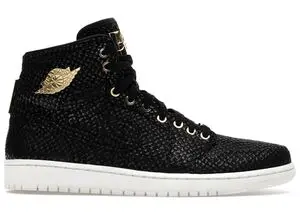 JORDAN 1 Retro Pinnacle Sneakers - Black/metallic Gold/white
