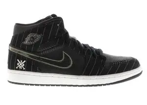 JORDAN 1 Retro Opening Day Sneakers - Black/white/silver