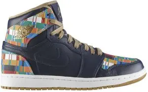 JORDAN 1 Retro Rttg D.c. Sneakers - Obsidian/metallic Gold/white