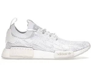 Adidas Nmd R1 Primeknit Glitch Camo Sneakers - Cloud White/grey One
