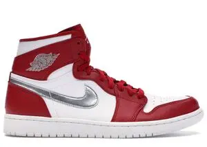 JORDAN 1 Retro Silver Medal - Gym Red/metallic Silver/white