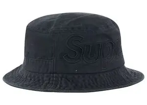 Supreme Outline Crusher Hat - Black