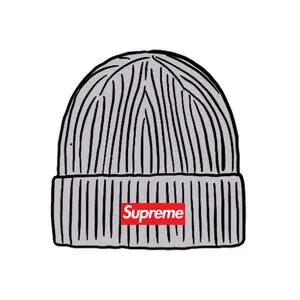 Supreme Overdyed Beanie - Grey