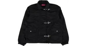 Supreme Nylon Turnout Jacket - Black