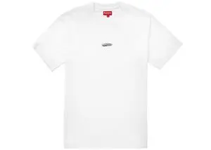 Supreme Oval Short Sleeve Top - White