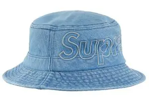 Supreme Outline Crusher Hat - Denim