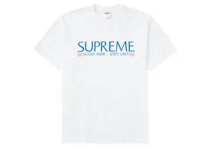 Supreme Nuova York Tee Shirt - White