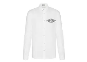 Dior X Jordan Wings Longsleeve Button Up Shirt
