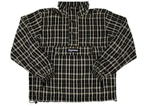 Supreme Nylon Plaid Pullover