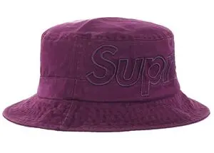 Supreme Outline Crusher Hat - Dark Purple