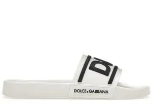 Dolce & Gabbana White Sliders
